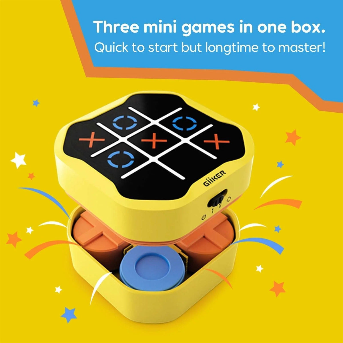 Electronic Tic Tac Toe Game Board for Family Fun – Luxicro