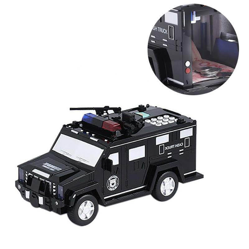 Fun Police Car Coin Bank Sound Box – Luxicro